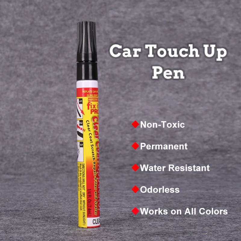 Car-Touch-Up-Pen-Professional-Automobile-Uv-sunlight-Activated-Clear ...