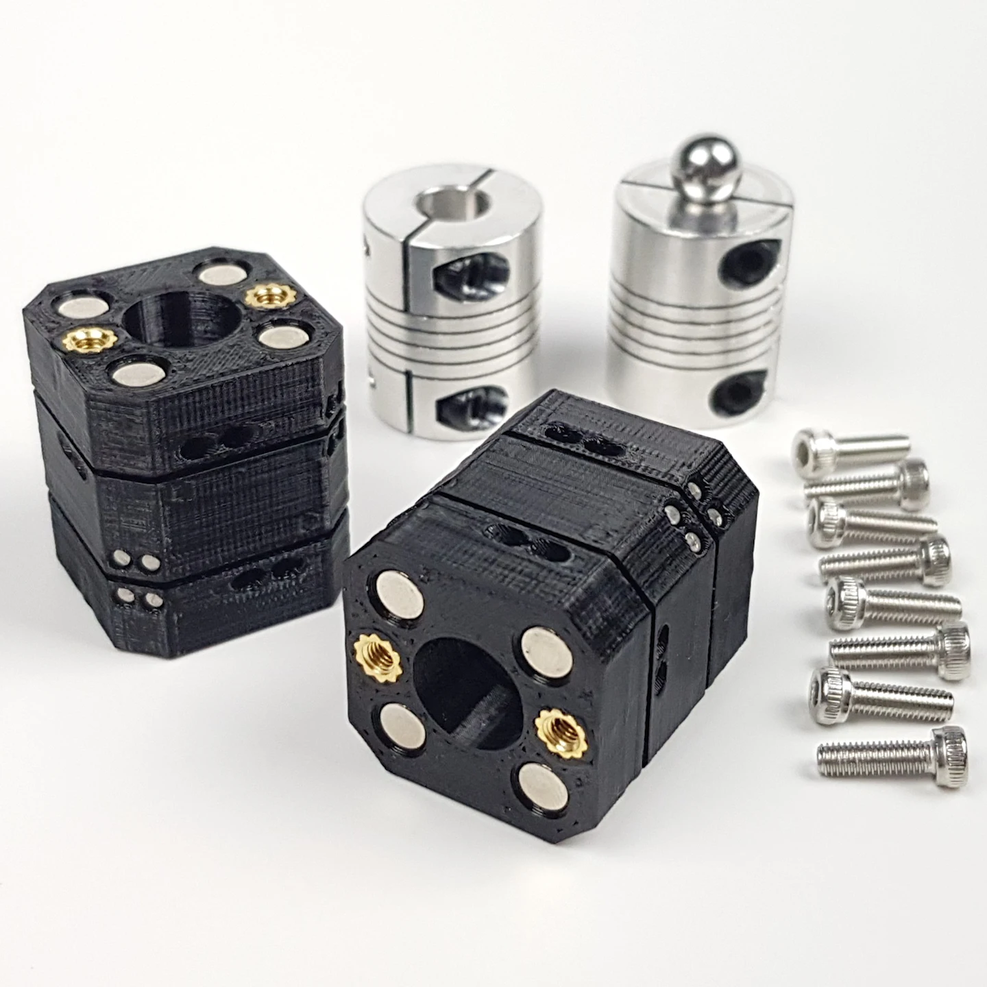 2pcs 3D printer Z-axis wobble stabilizer decoupler reduce layer grain ...