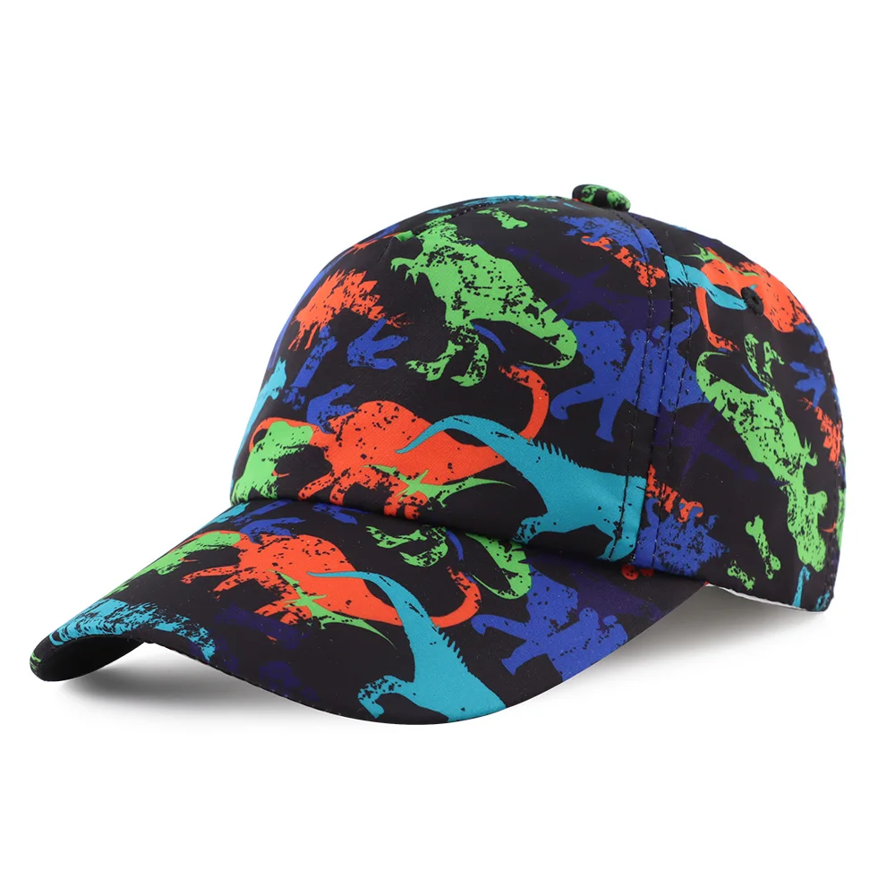 Cartoon Baby Boy Baseball Hats Dinosaur Baseball Cap for Kids Spring ...