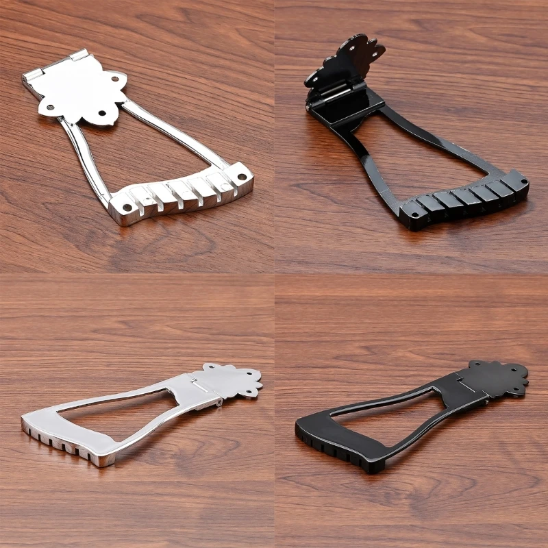 6-String-Electric-Guitar-Trapeze-Tailpiece-Jazz-Guitar-Bridge-Trapeze ...