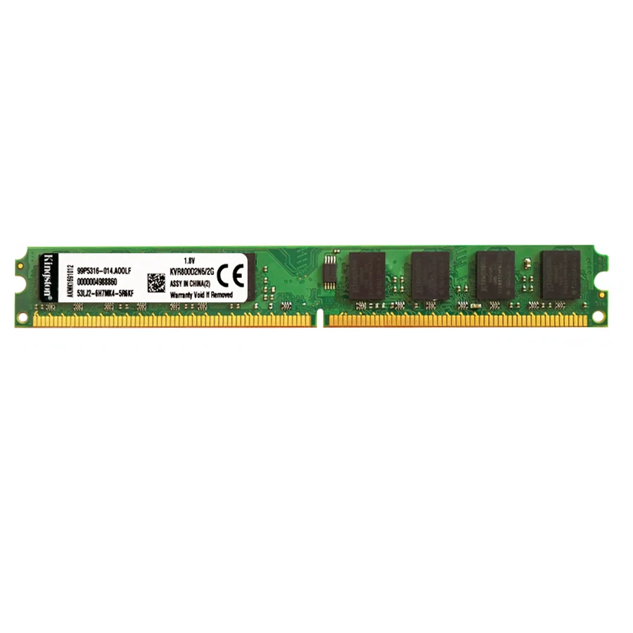 Memória ram ddr2 de kingston memória 1gb 800mhz ddr3 2gb 4 1333 1600mhz ...