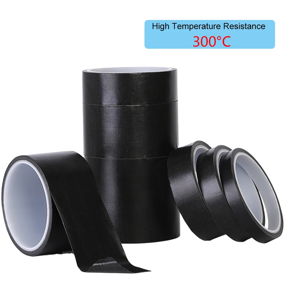 Black-PTFE-Te-Flon-Tape-High-Temperature-Resistant-300-Degrees-Vacuum ...