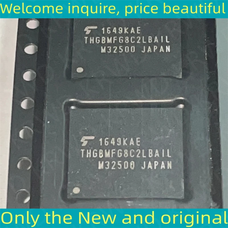 5PCS Original New Chip EMMC 4G 16G 32G THGBMNG5D1LBAIL THGBMFG7C1LBAIL ...
