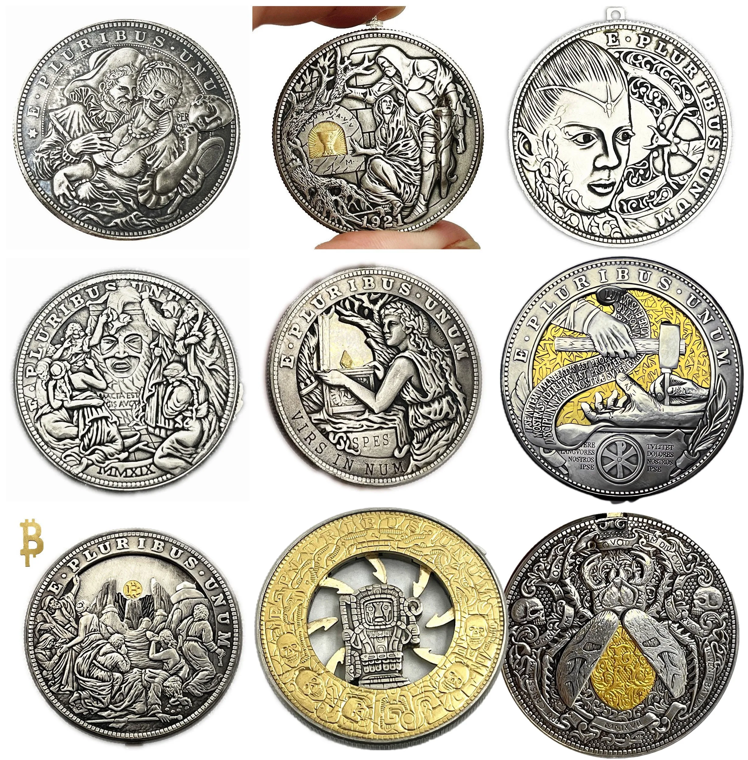 Active-Mechanism-Coin-USA-Hobo-Nickel-Morgan-Dollar-Roman-Booteen-s-Mix ...