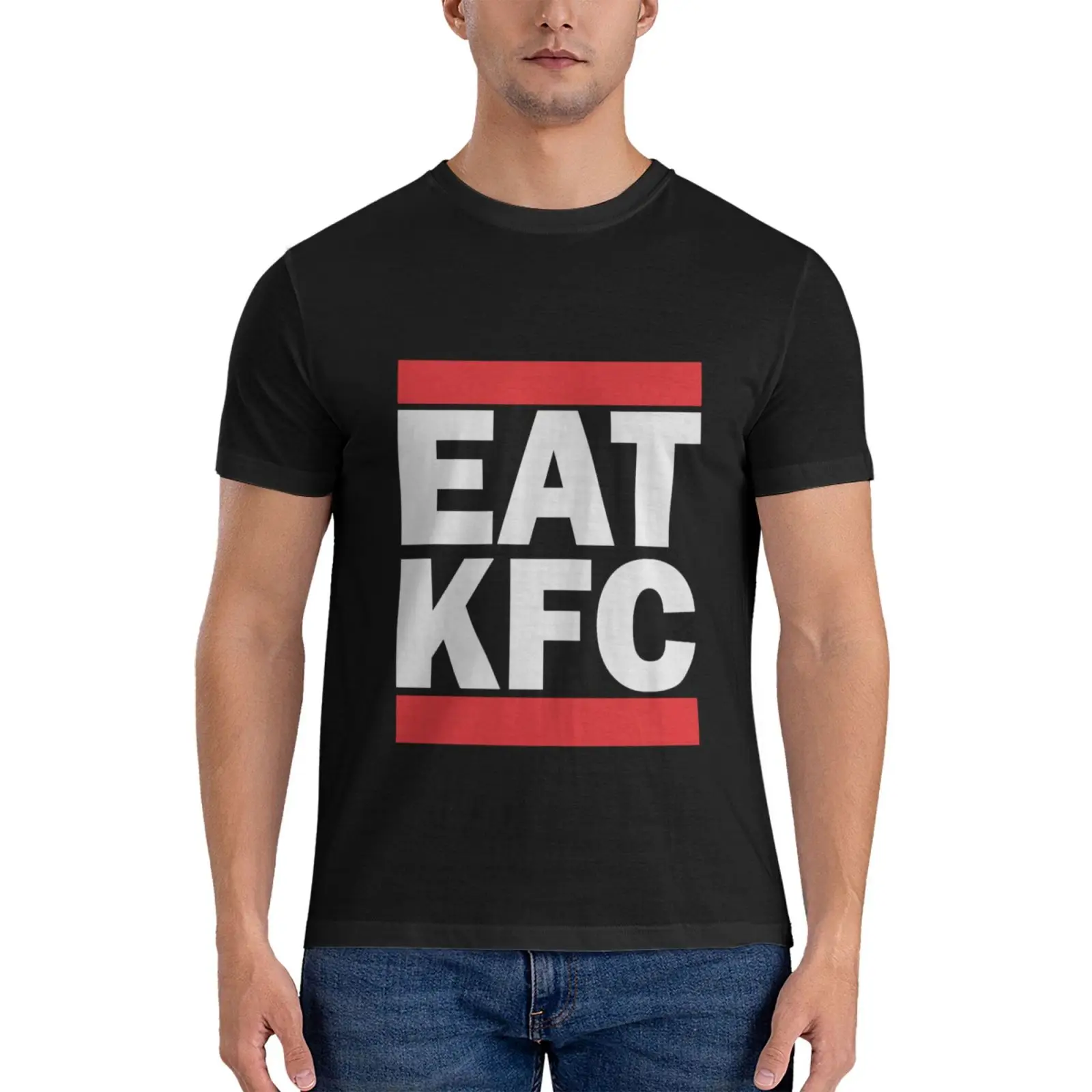 Eat KFC! Essential T Shirt fitted t shirts for men custom t shirts ...