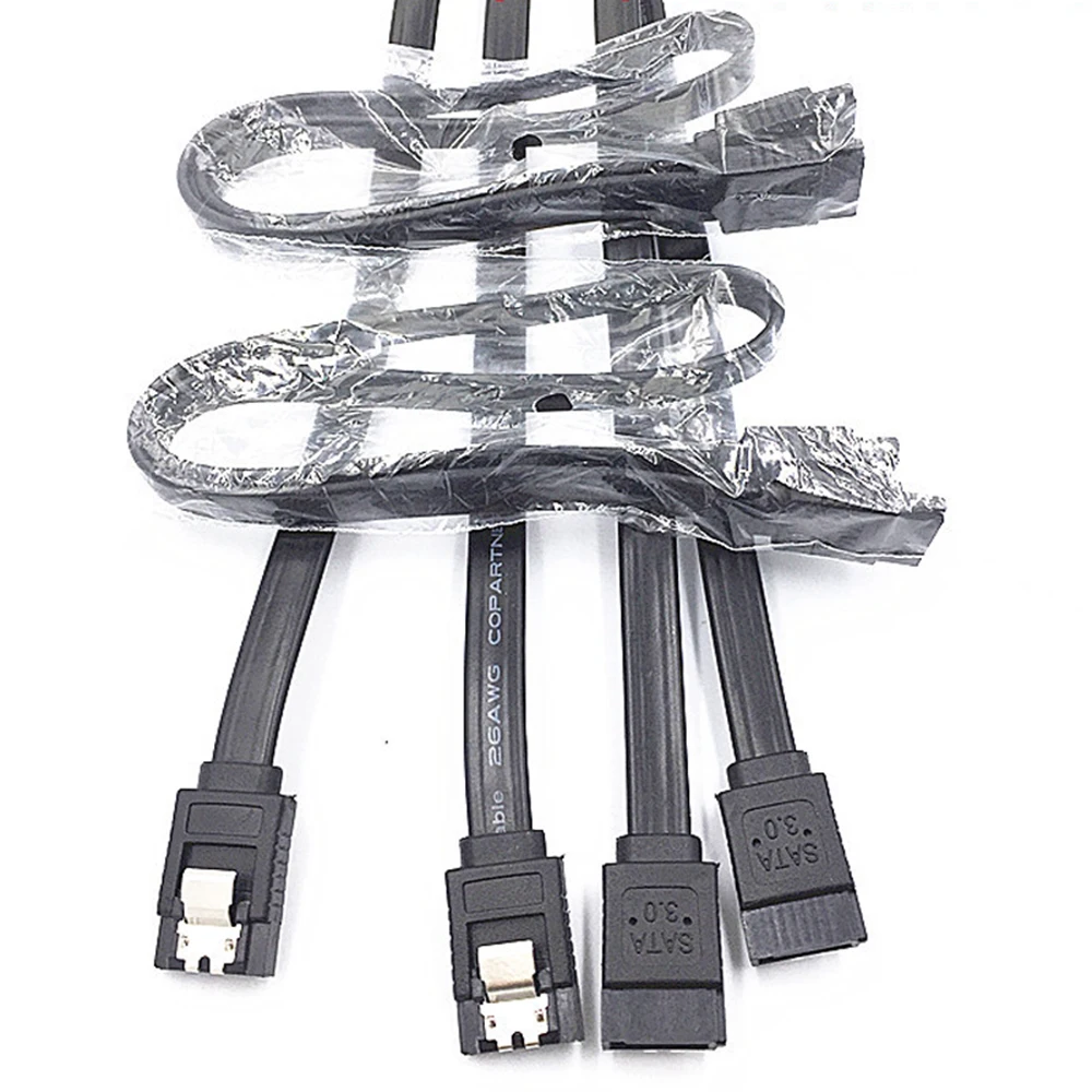 SATA-3-0-Solid-State-Hard-Disk-Serial-Data-Cable-Flexible-SSD-HDD ...