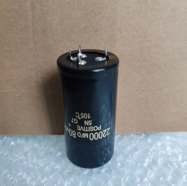 8PCS 80V 22000UF 40*80MM Electrolytic capacitor 22000UF 80V new and ...