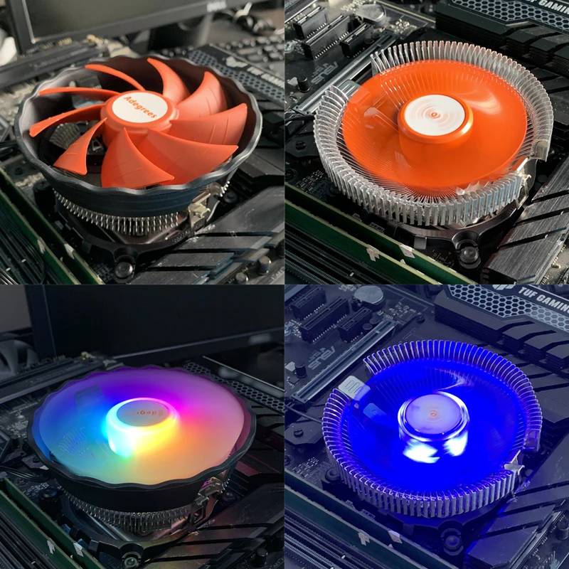 Efektywny radiator procesora CPU z wlotem powietrza, 3-pinowy ...