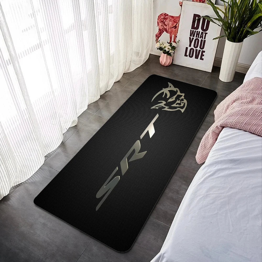 SRT-D-Dodge-Challenger-Car-Room-Mats-Kitchen-Carpet-Balcony-Rugs-Bath ...