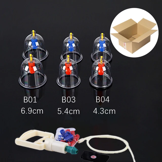 32 Cupping Therapy Set Vacuum Massager Ventosa Professional Suction ...