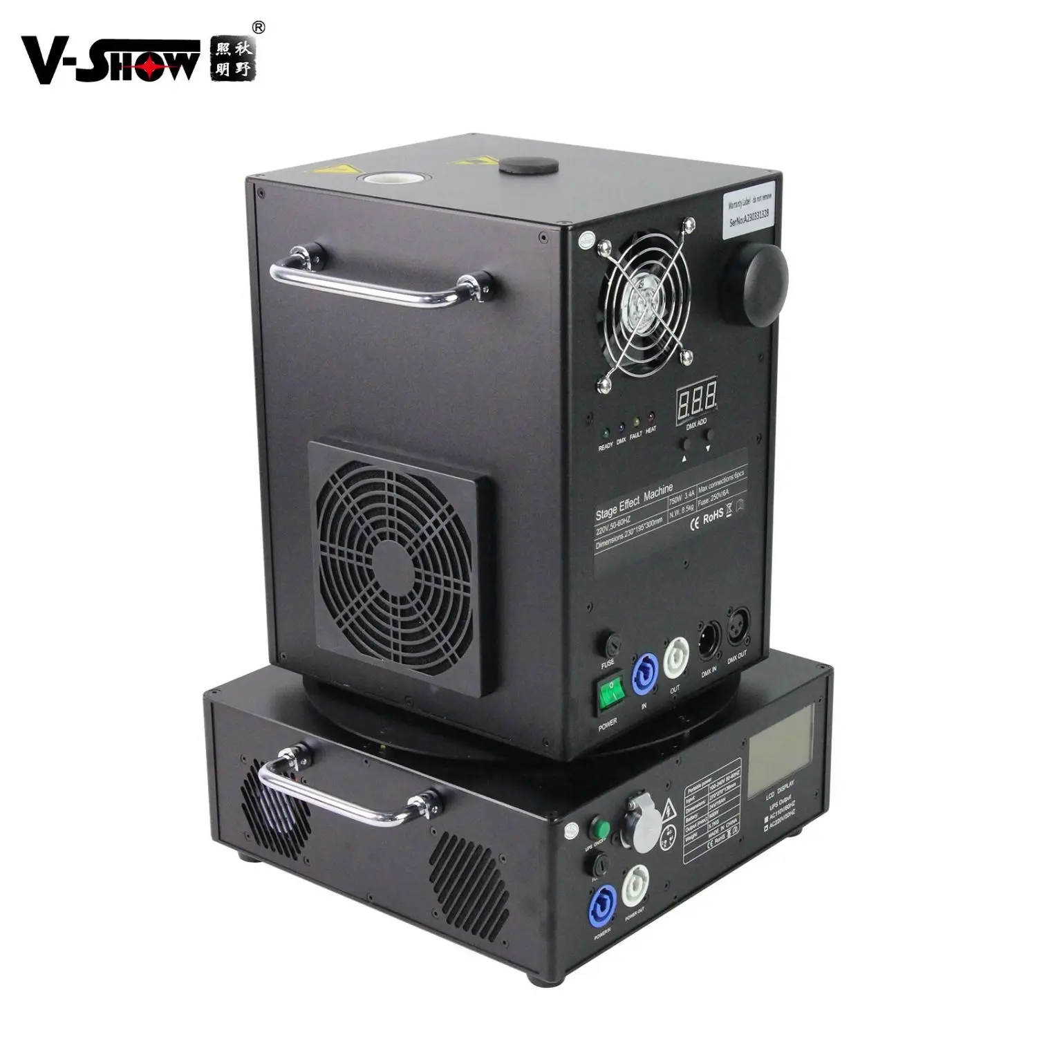 VSHOW-2pcs-With-Flightcase-Portable-battery-power-for-cold-spark ...