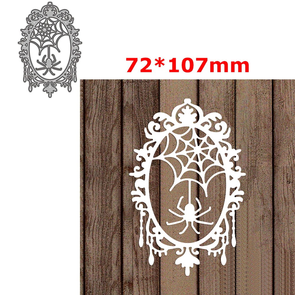 Halloween Spider Web Metal Cutting Dies 2022 New Die Cut Mould Knife ...