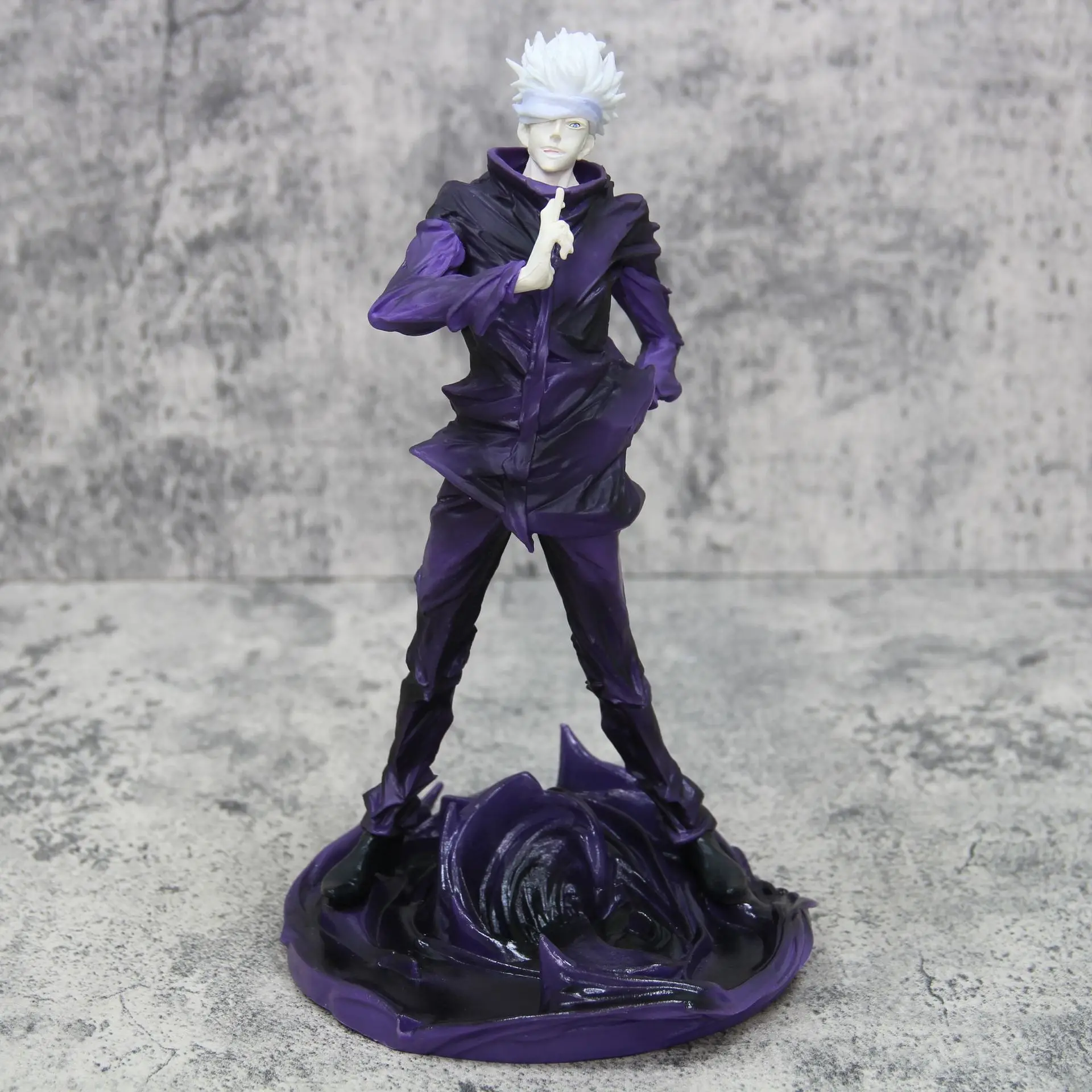 25CM-New-Anime-Jujutsu-Kaisen-Gojo-Satoru-Kids-Toys-PVC-Cartoon-Model ...