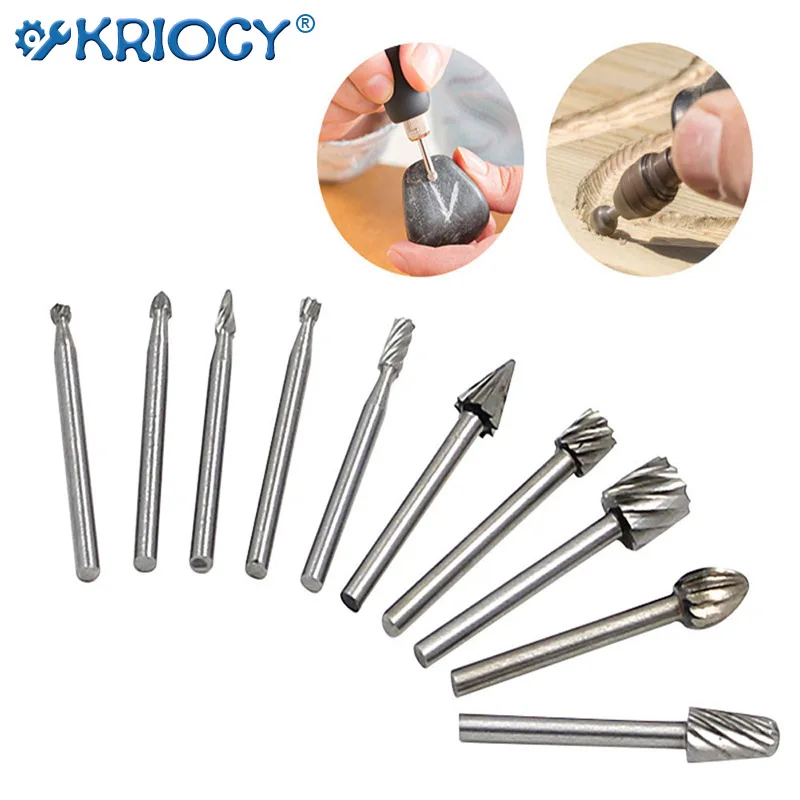 Titanium-Dremel-Routing-Wood-Rotary-Milling-Rotary-File-Cutter ...