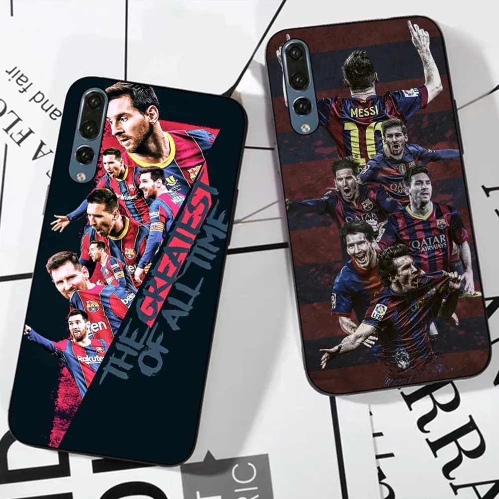 Football Superstar M-Messi 10 Print Phone Case For Huawei P 8 9 10 20 ...
