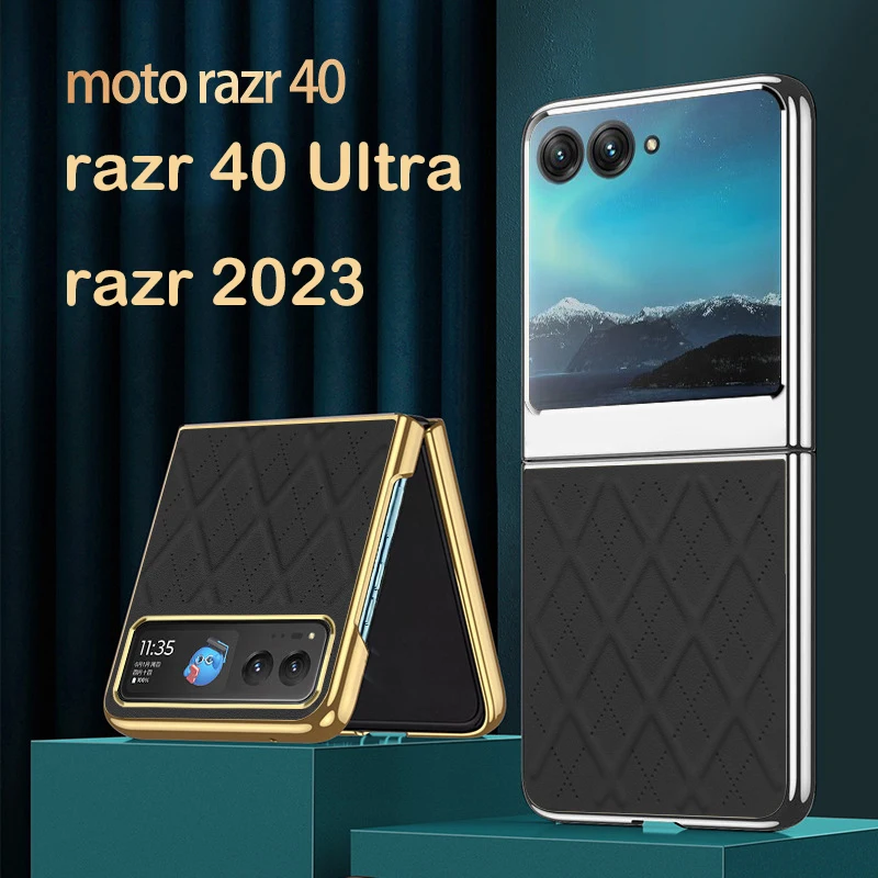 Case-For-Motorola-Razr-40-Ultra-Razr-2023-Plating-Diamond-Fashion-Plain ...