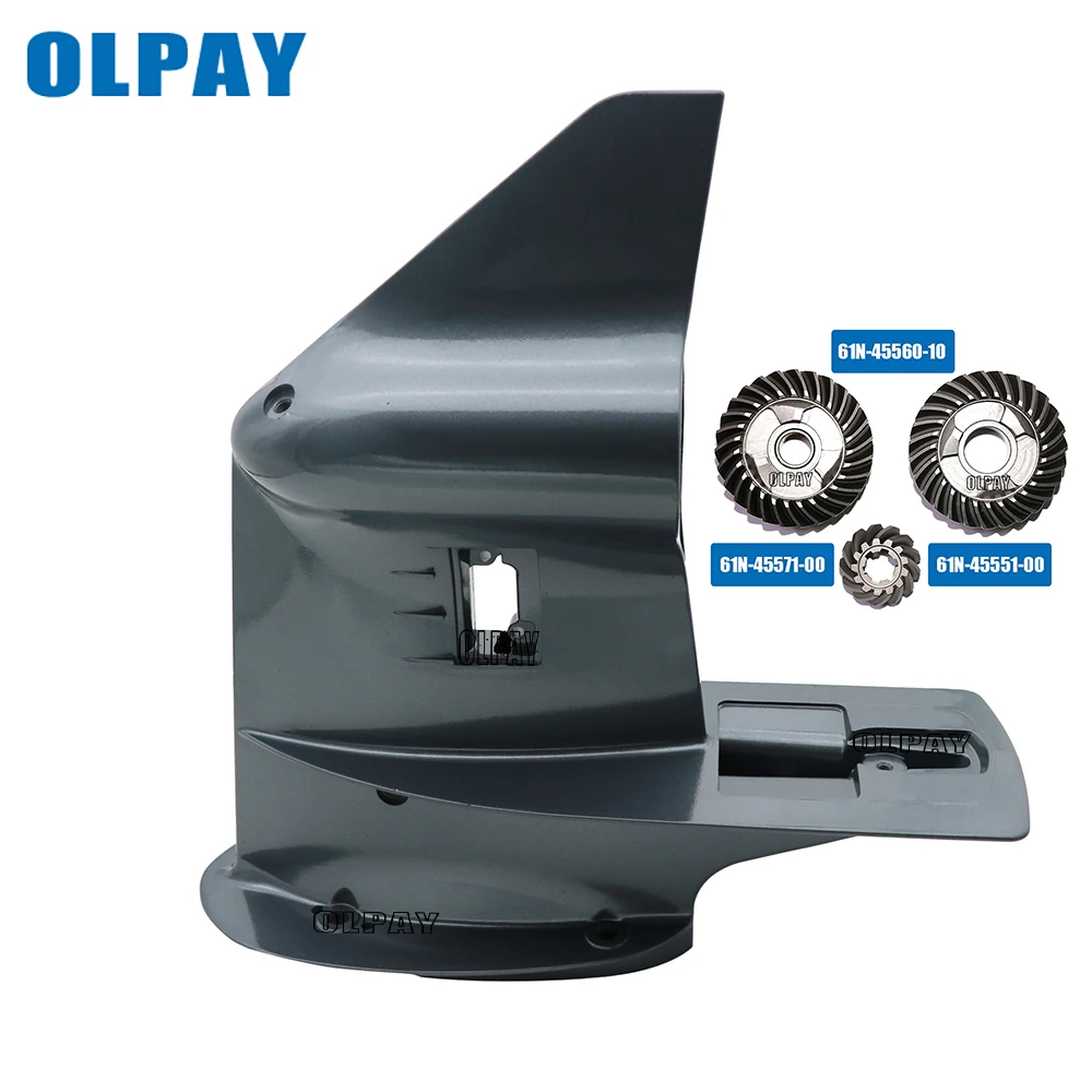 61N 45311 02 4D Lower Casing and 61N 45560, 61N 45570, 61N 45551 Gear ...
