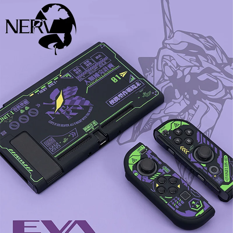 EVANGELION-Eva-Case-for-Nintendo-Switch-NS-OLED-Case-Anime-Protective ...