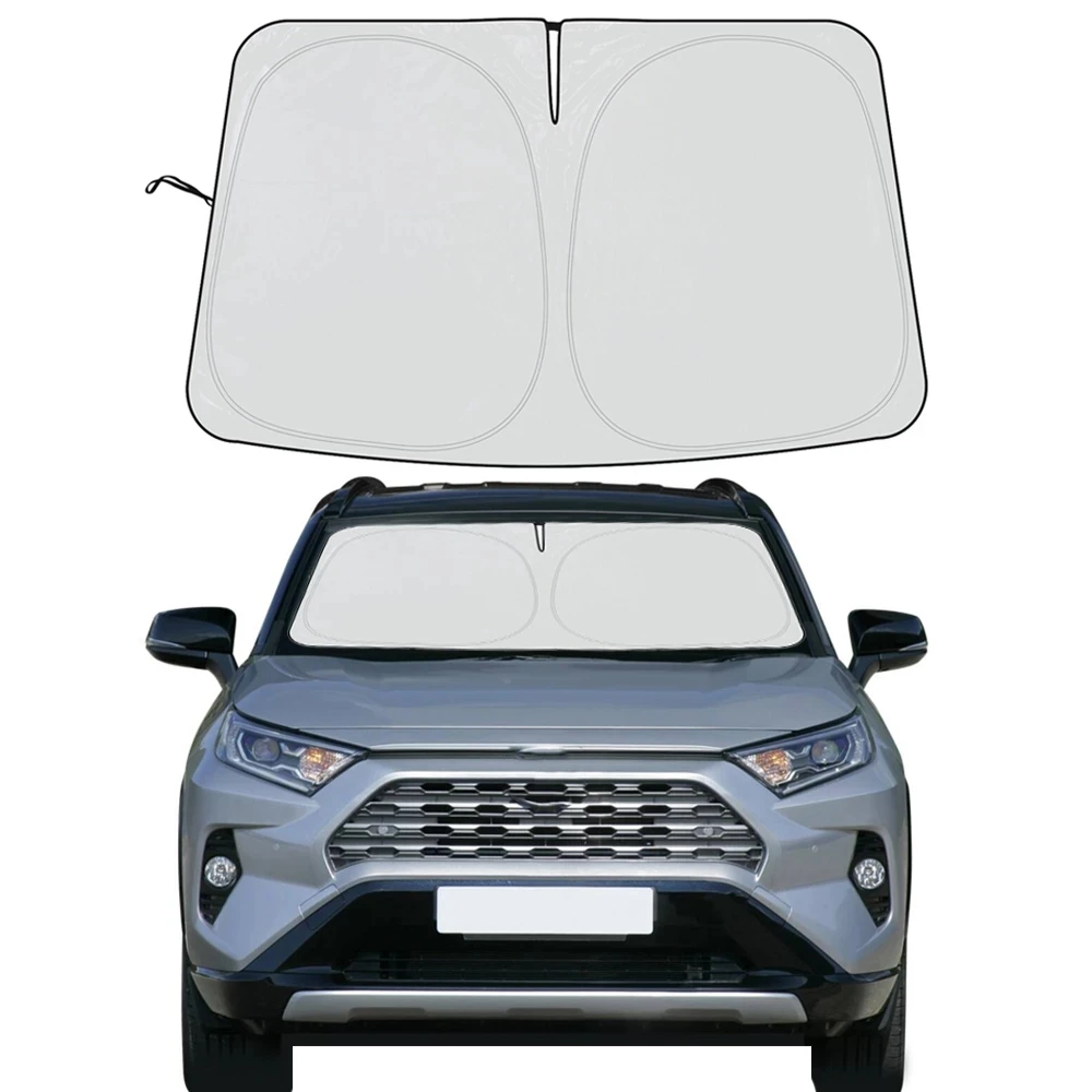 For-Toyota-RAV4-2019-2024-Car-Interior-Sunshades-Cover-Windshield-Sun ...