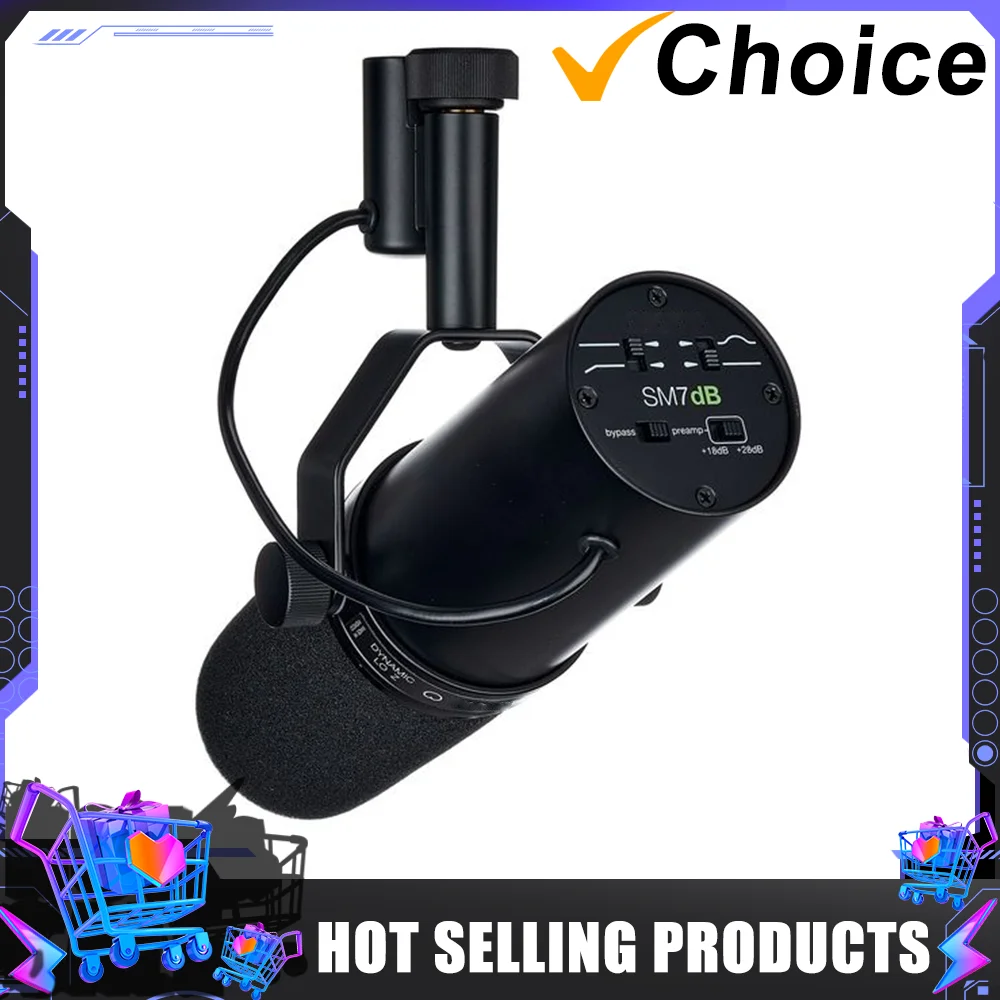 Micr-fono-Vocal-cardioide-din-mico-SM7dB-USB-XLR-alta-ganancia ...