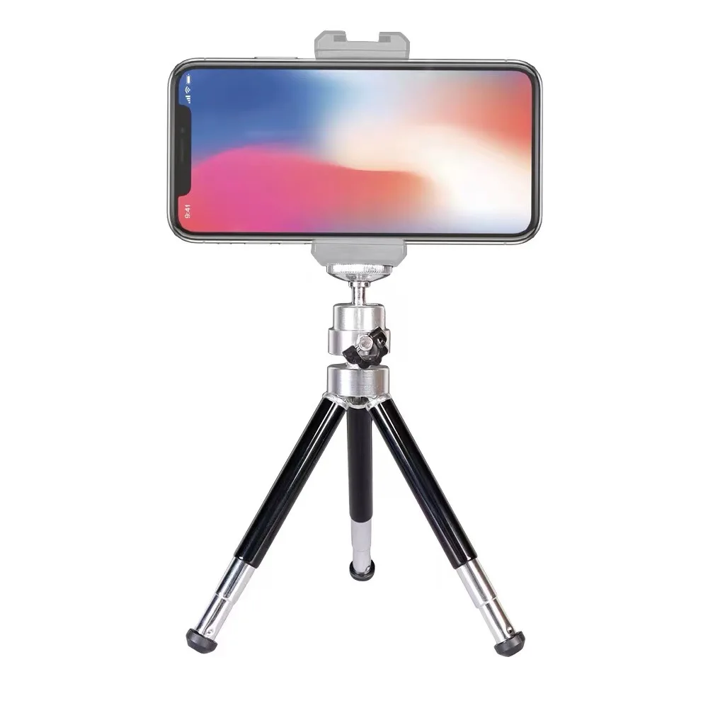 Ergoage-Aluminum-Mini-Tripod-for-Digital-Cameras-Webcam-LED-Fill-Light ...