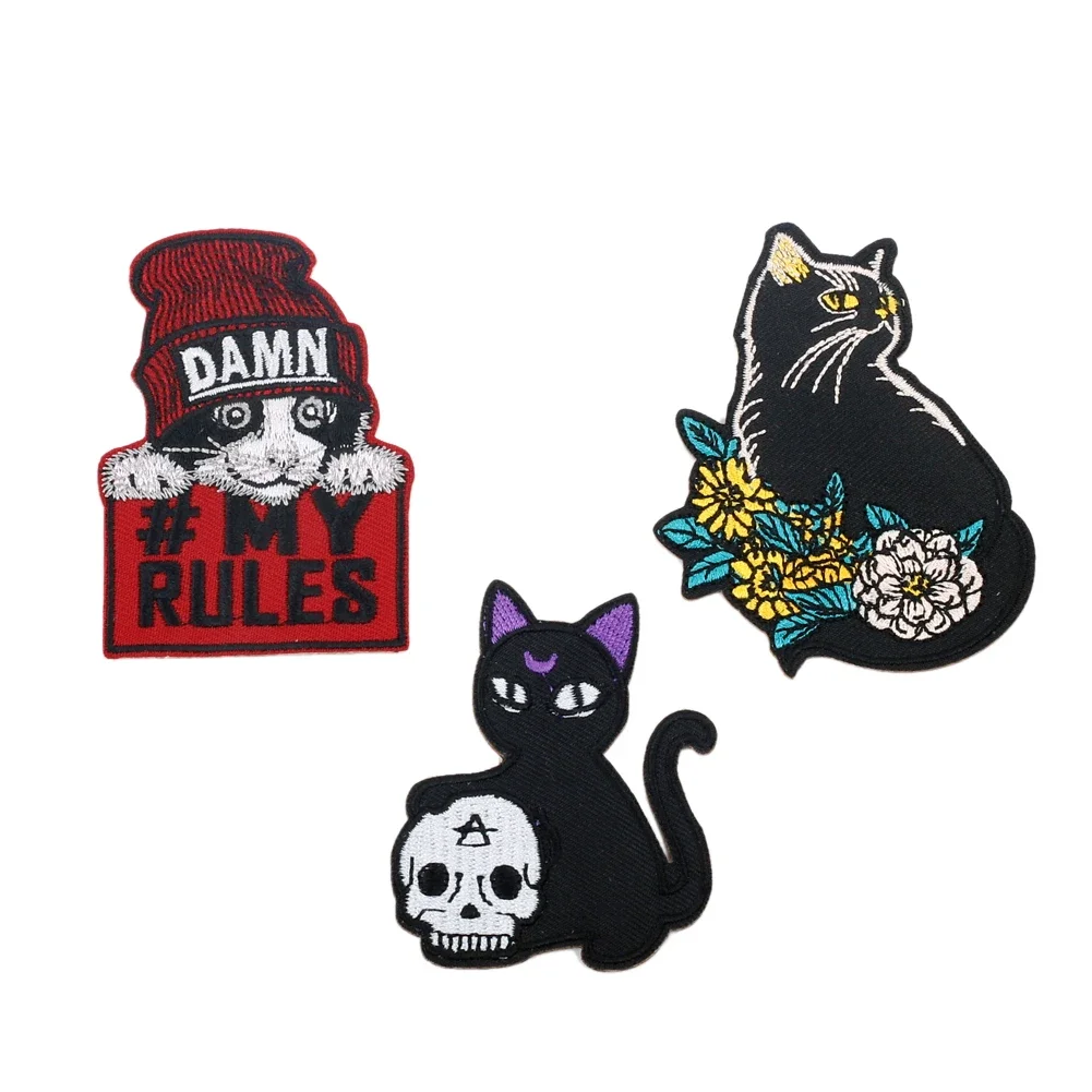 Exquisite-Iron-On-Patches-Computer-Embroidered-Animal-Appliques ...