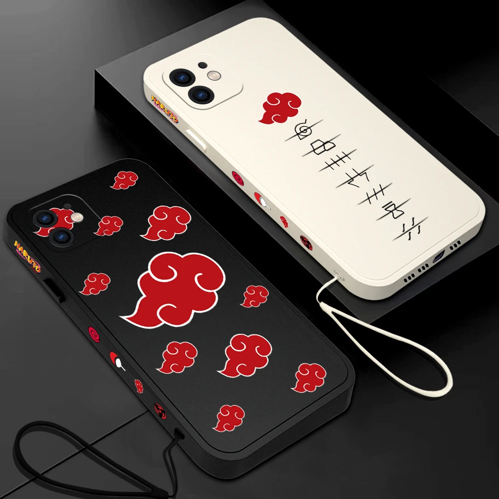 Naruto Akatsuki Phone Case Iphone 8 | Iphone 7 Cover Naruto Akatsuki ...