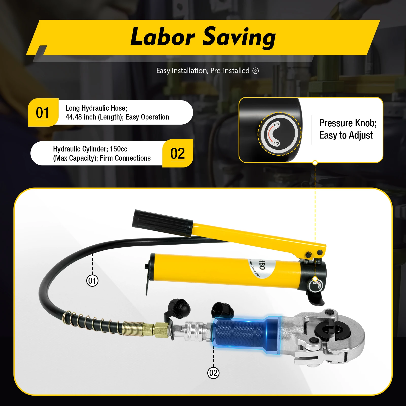 6t-hydraulische-Press-zange-V-Kontur-hydraulische-Crimp-zange-Radial ...