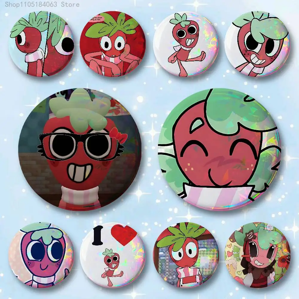 Sprout D-Dandys W-World Badges 25 32 44 58 75 mm Round Cosplay Pin Bag ...