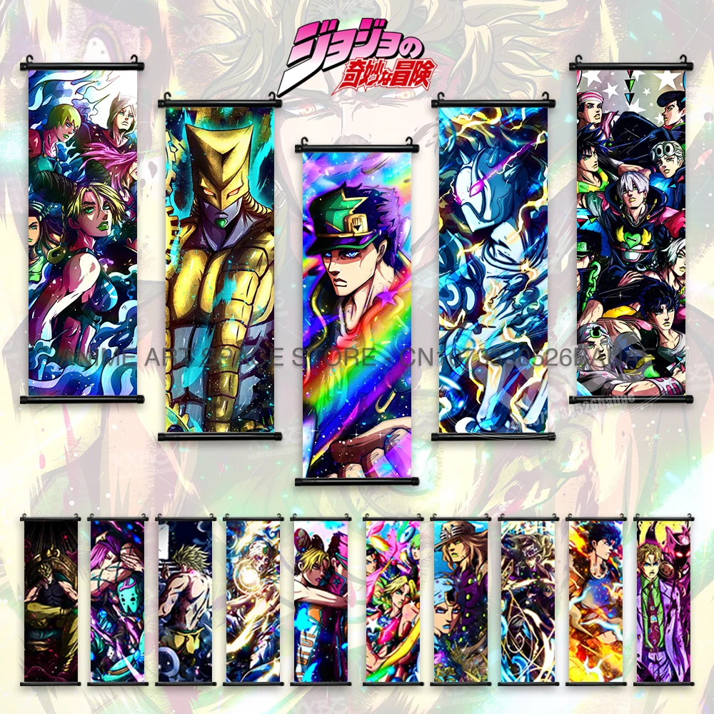 JoJo-s-Bizarre-Adventure-Hanging-Painting-Jonathan-Joestar-Canvas-Anime ...
