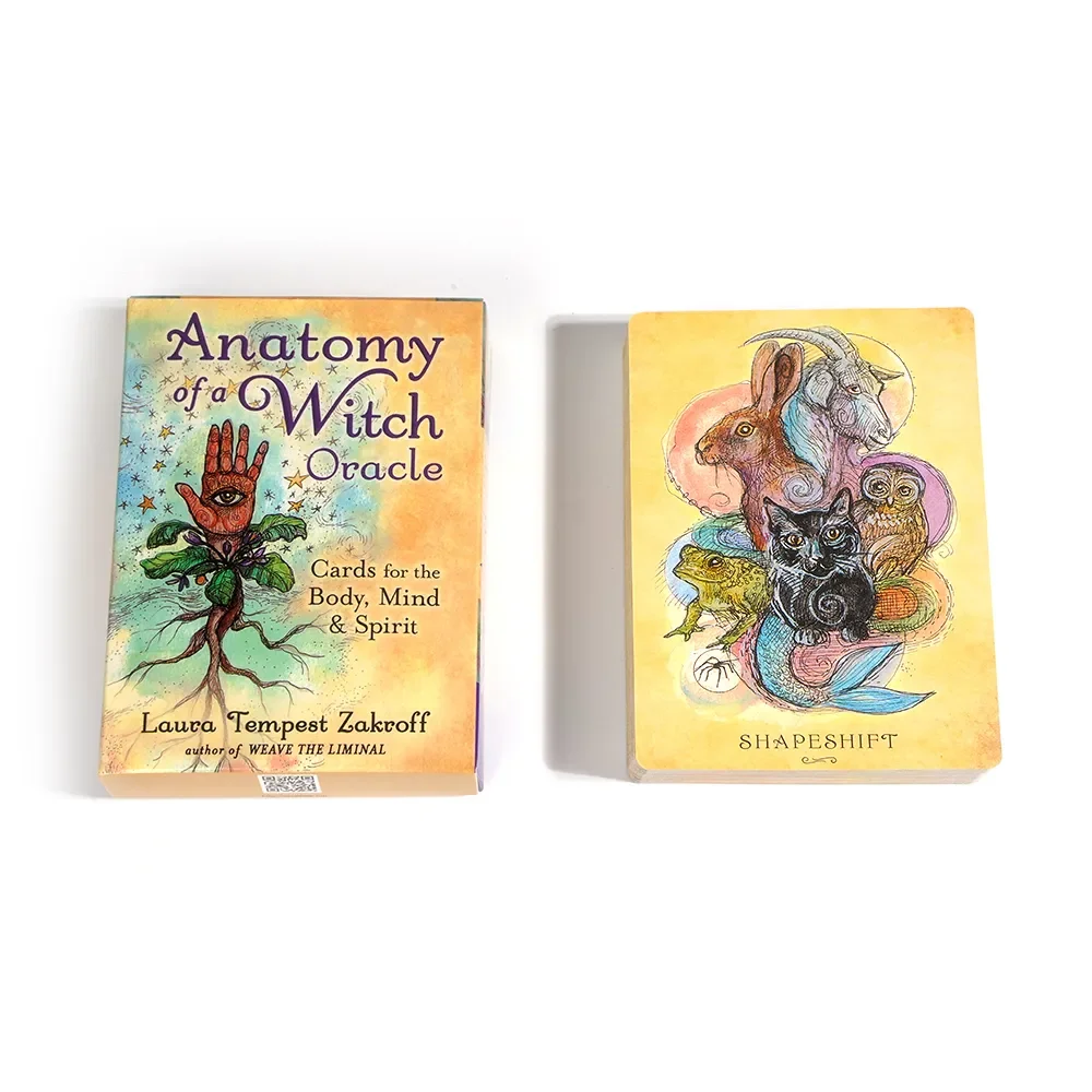 Anatomy of a Witch Oracle Cards for the Body Mind Spirit Cards 48-card ...