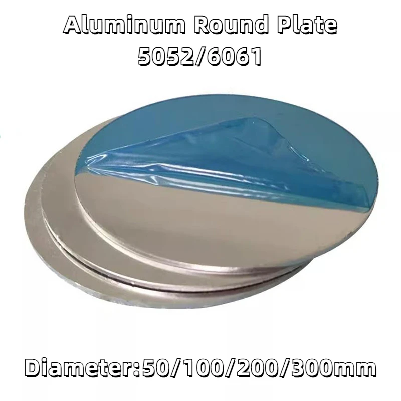 1-2-5Pcs-Dia-50mm-300mm-Aluminum-Round-Plate-6061-5052-Aluminum ...