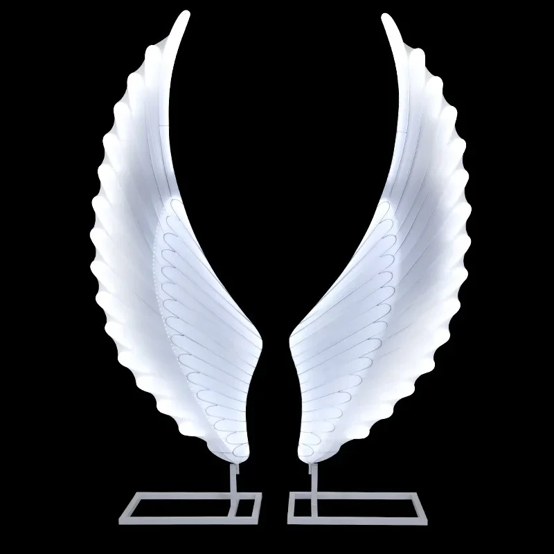 Wedding Luminescent Angel Wings LED Decoration Lamp Modern fairy wings ...