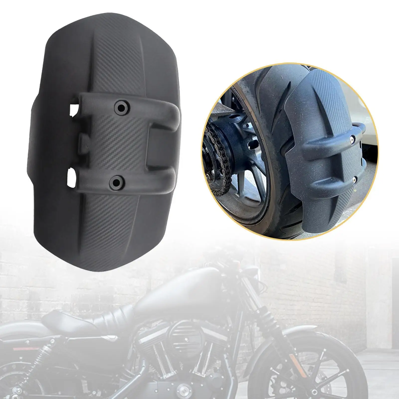 Motorcycle-Rear-Mudguard-Sturdy-Simple-Installation-Motorcycle-Splash ...