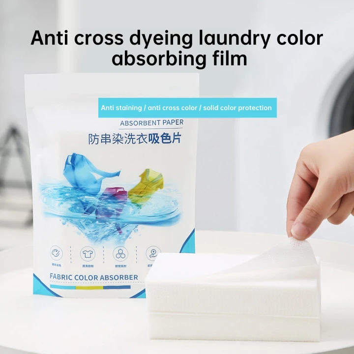 50 Pcs/bag Laundry Tablets Laundry Paper Anti-staining Clothes Sheets ...