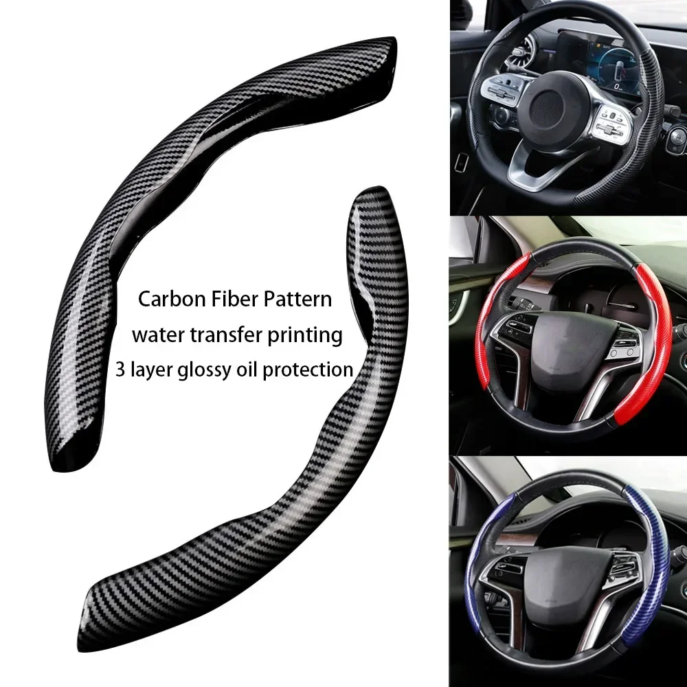 Carbon-Fiber-Car-Steering-Wheel-Cover-Accessories-For-Opel-Astra-H-G-J ...
