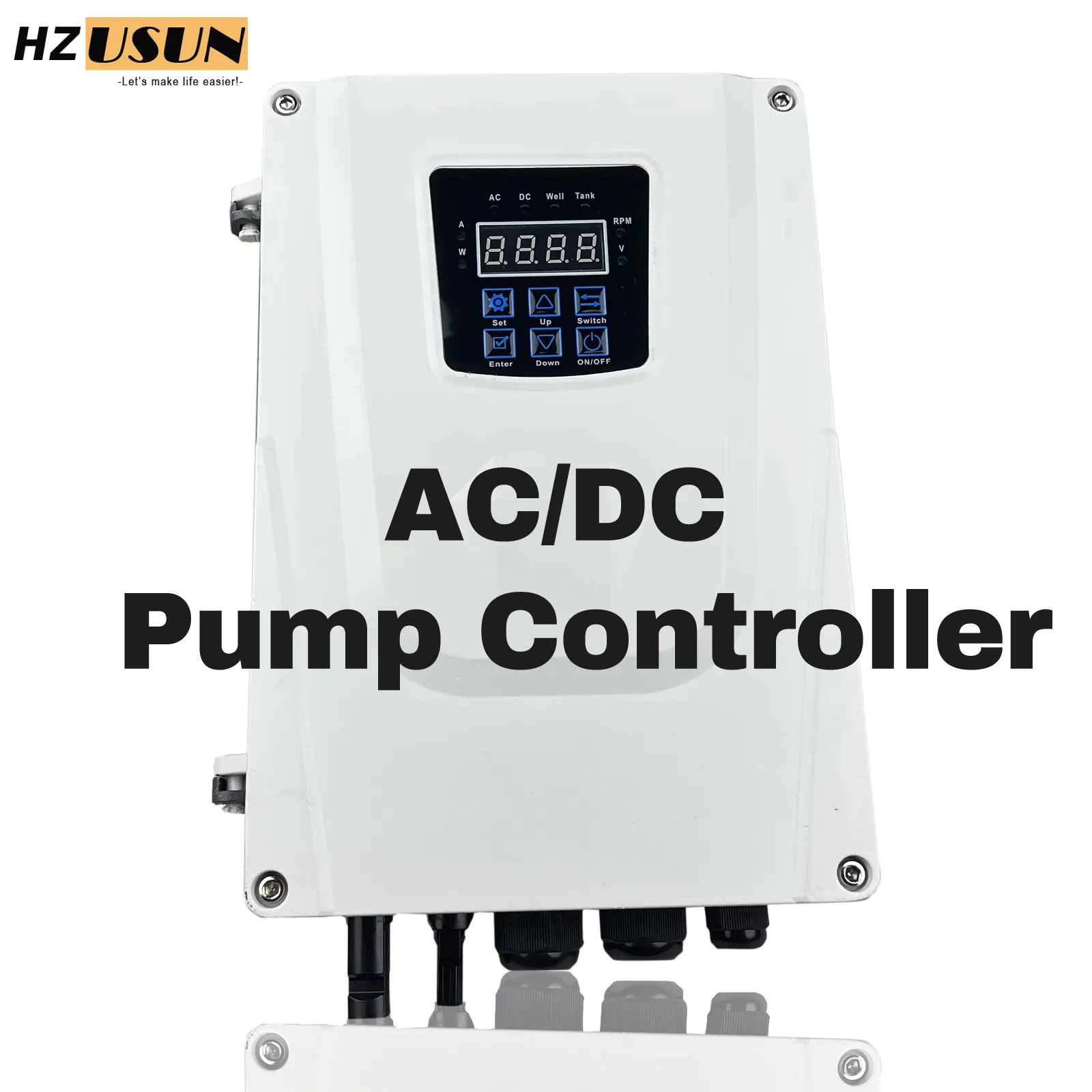 Controlador de bomba de piscina de superficie Solar híbrido AC DC de 1 ...