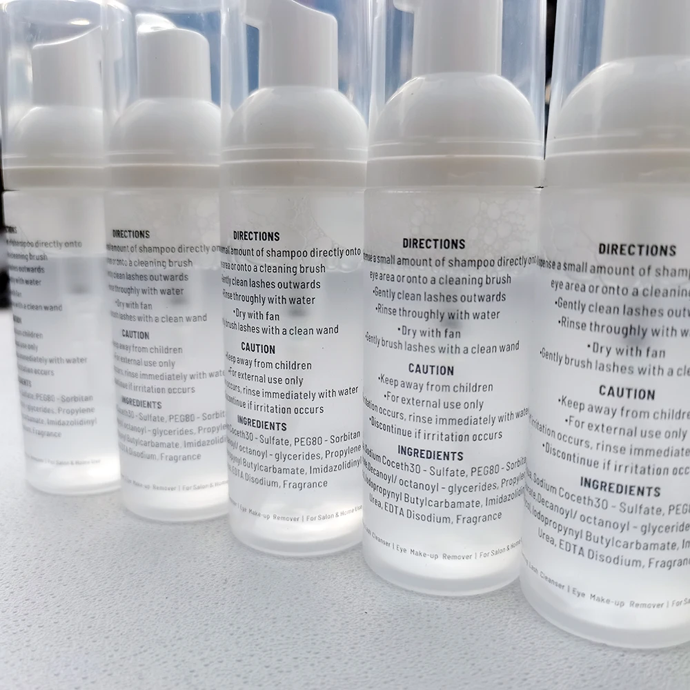 Custom-Eyelash-Shampoo-Gentle-Cleansing-Eyelashes-Grafting-Extension ...