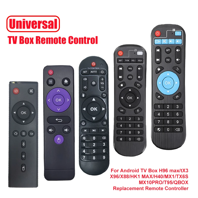 IR-Remote-Control-For-Android-TV-Box-H96-max-tX3-X96-X88-HK1-MAX-H40 ...