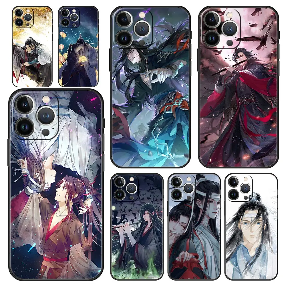 MDZS Anime Mo Dao Zu Shi Wei Wuxian Luxury Soft Phone Case For iPhone ...