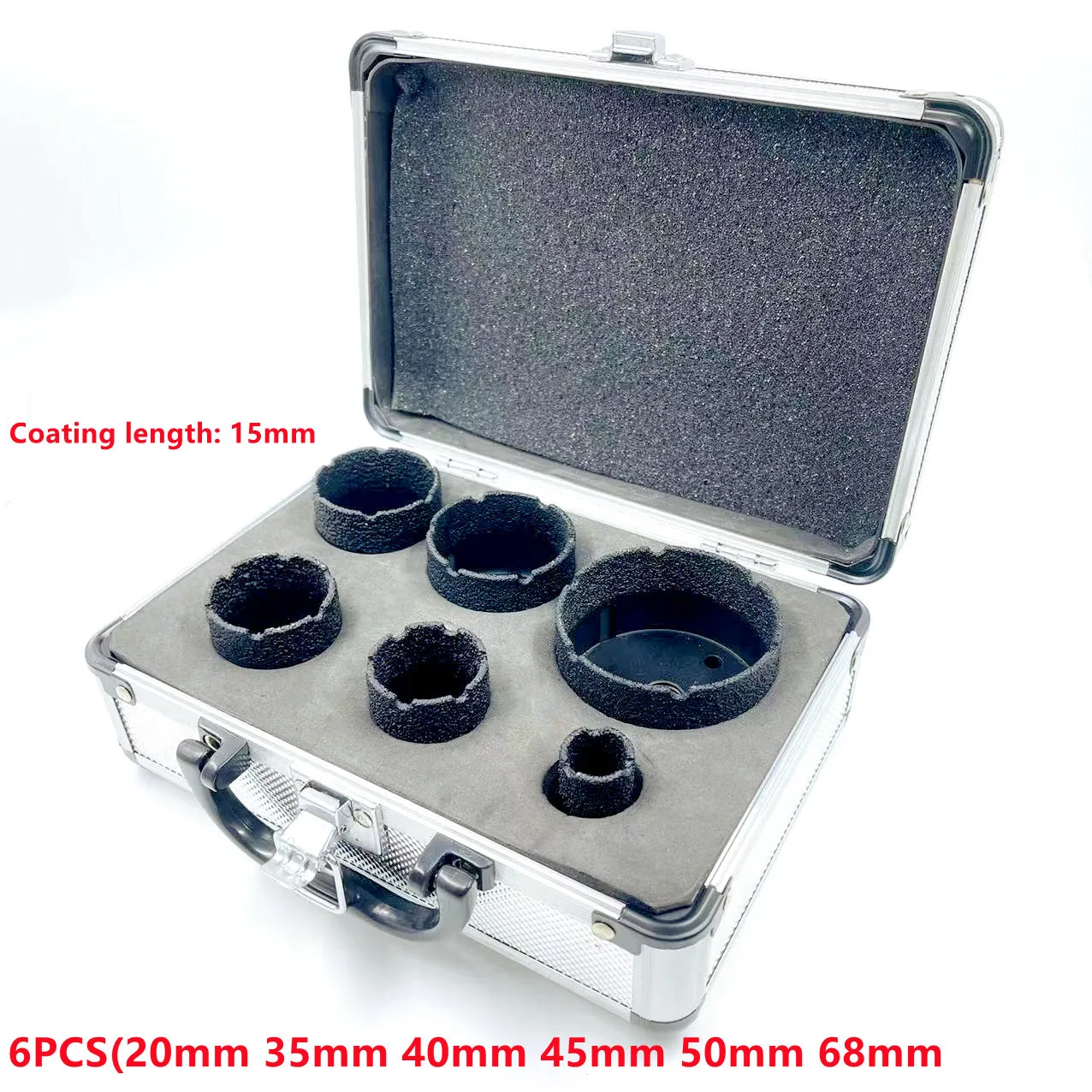 6-Pcs-M14-Diamond-Core-Bits-Set-Vacuum-Brazed-Perforating-Drill-Bit-Set ...