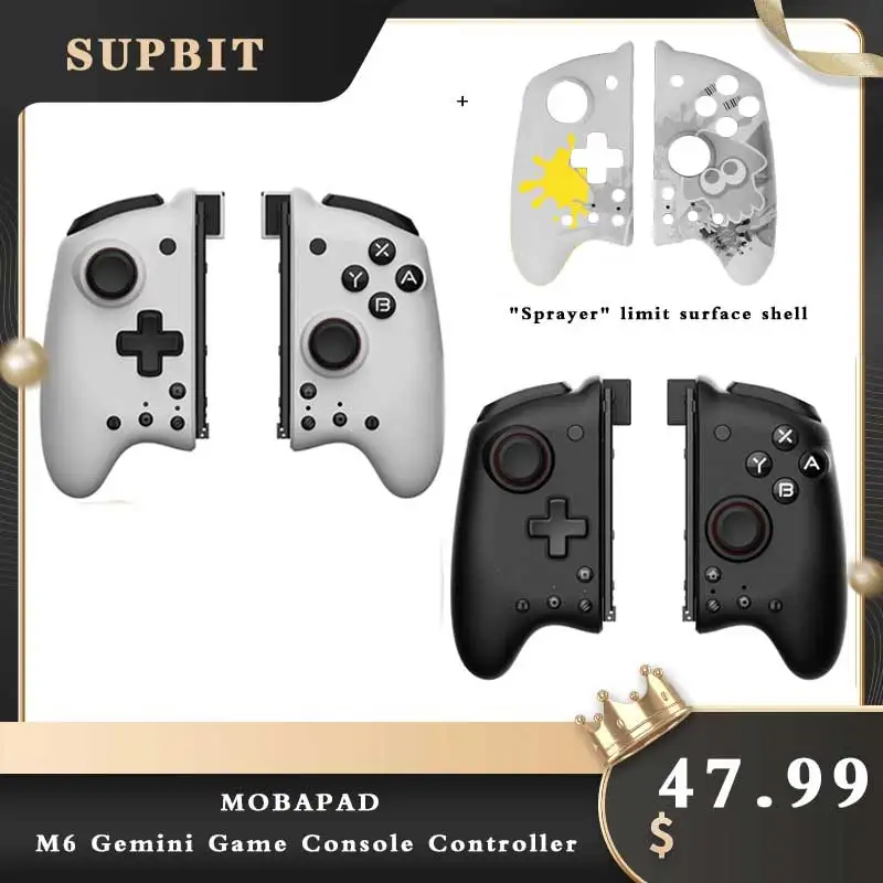 MOBAPAD-M6-Gemini-Game-Console-Controller-for-Nintendo-Switch-Joypad-Left-Right-Handle-Grip-for ...