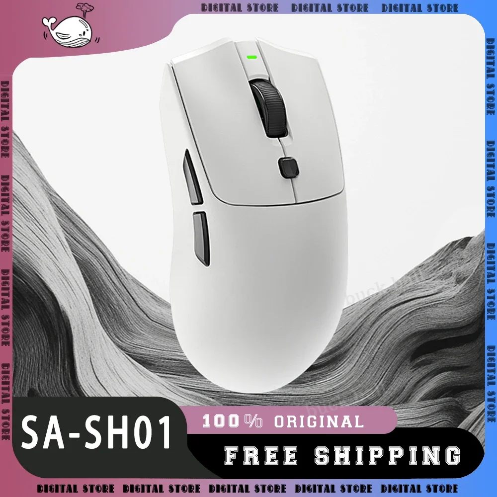 Rawm-Sa-Sh01-Pro-Gaming-Mouse-Bluetooth-Wireless-3Mode-Paw3950-Mouse ...