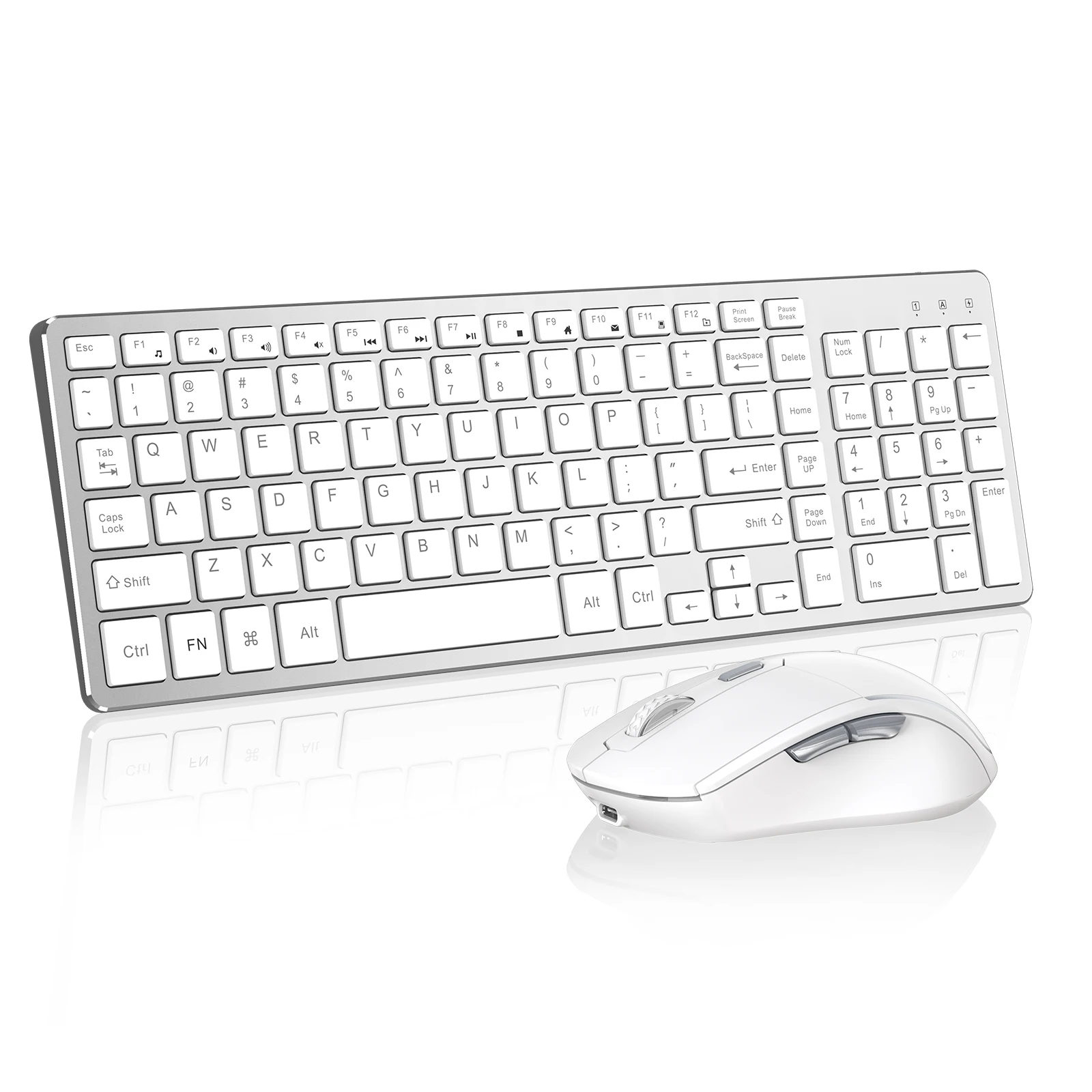 Wireless-Keyboard-Mouse-Combo-Ultra-Slim-Computer-Keyboard-and-2400-DPI ...