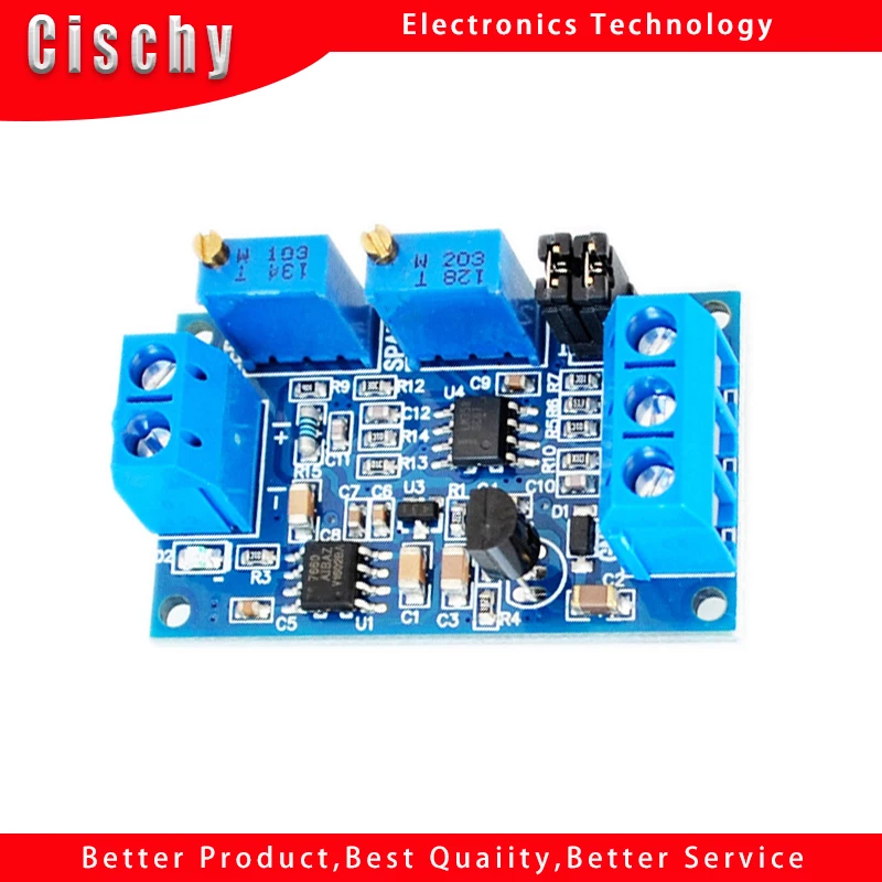 Current To Voltage Module 0 -20mA/4 -20mA to 0- 3.3V/0 -5V/0 -10V ...