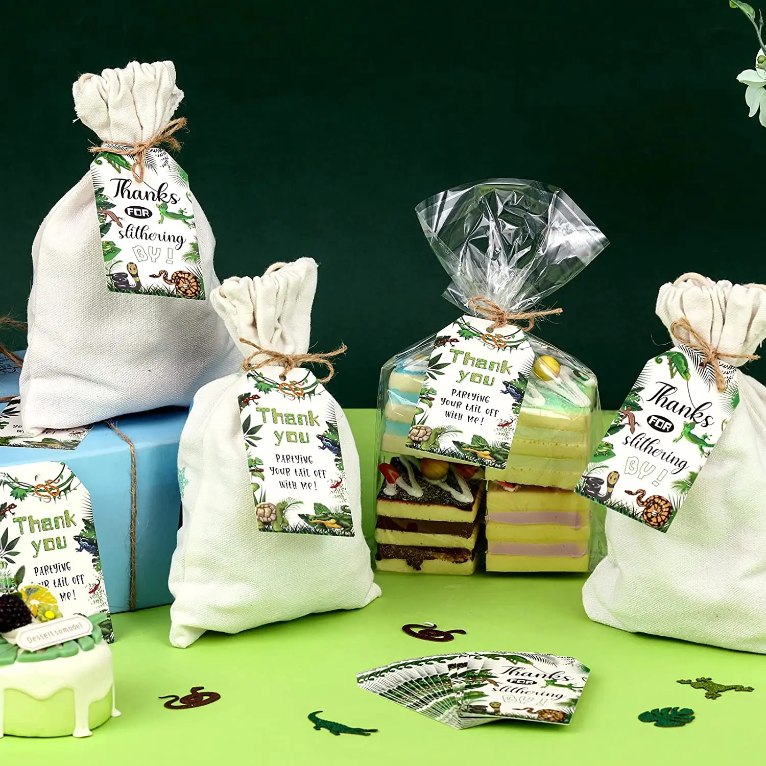 Reptile Birthday Favors