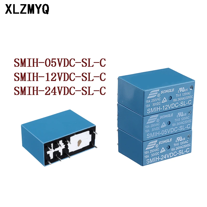 10PCS Power Relays SMIH 05VDC SL C SMIH 12VDC SL C SMIH 24VDC SL C ...
