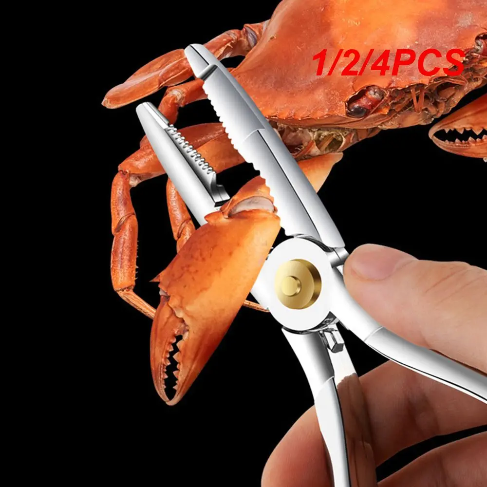 1-2-4PCS-Peeling-Crab-Clip-Crab-Stripping-Forceps-Stainless-Steel ...