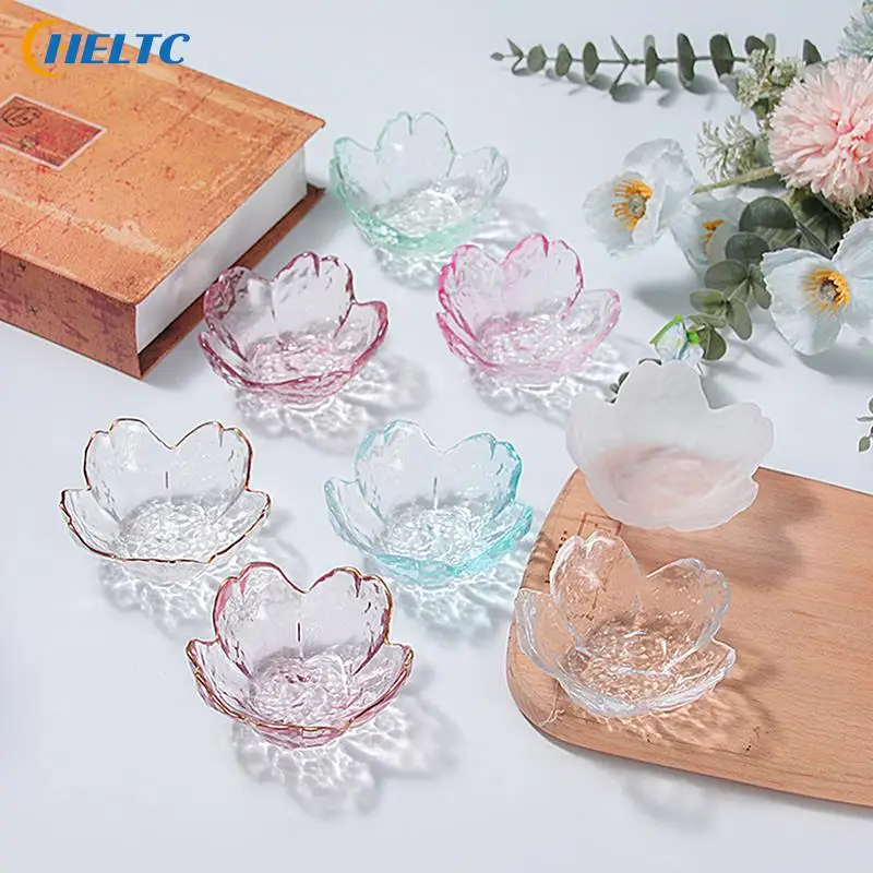 Japanese-Cherry-Blossom-Glass-Sauce-Dish-BBQ-Dish-Small-Bowl-Vinegar ...