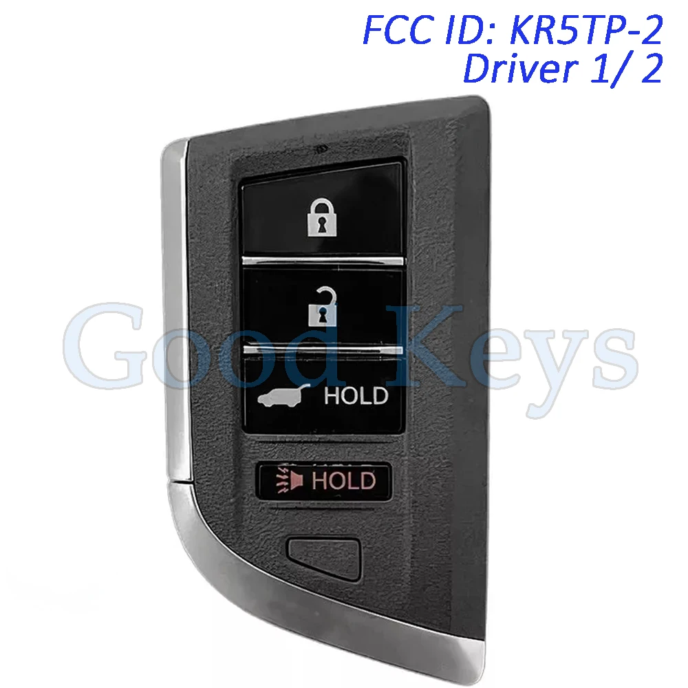 KR5TP-2 Remote Key Fob for Acura MDX RDX 2022 2023 2024 2025 Driver 1/2 ...